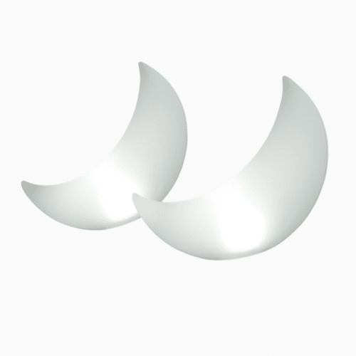 Solar Crescent Moon Light Up Pool Float | GFLAI